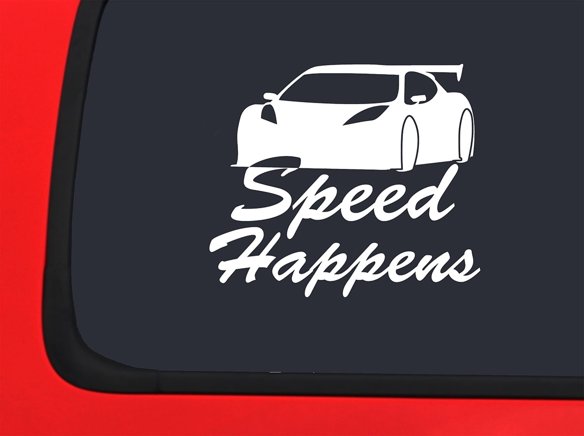 Funny Race Car Stickers