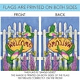 Toland Home Garden Welcome Hummingbirds Bird Welcome Flag Double Sided ...