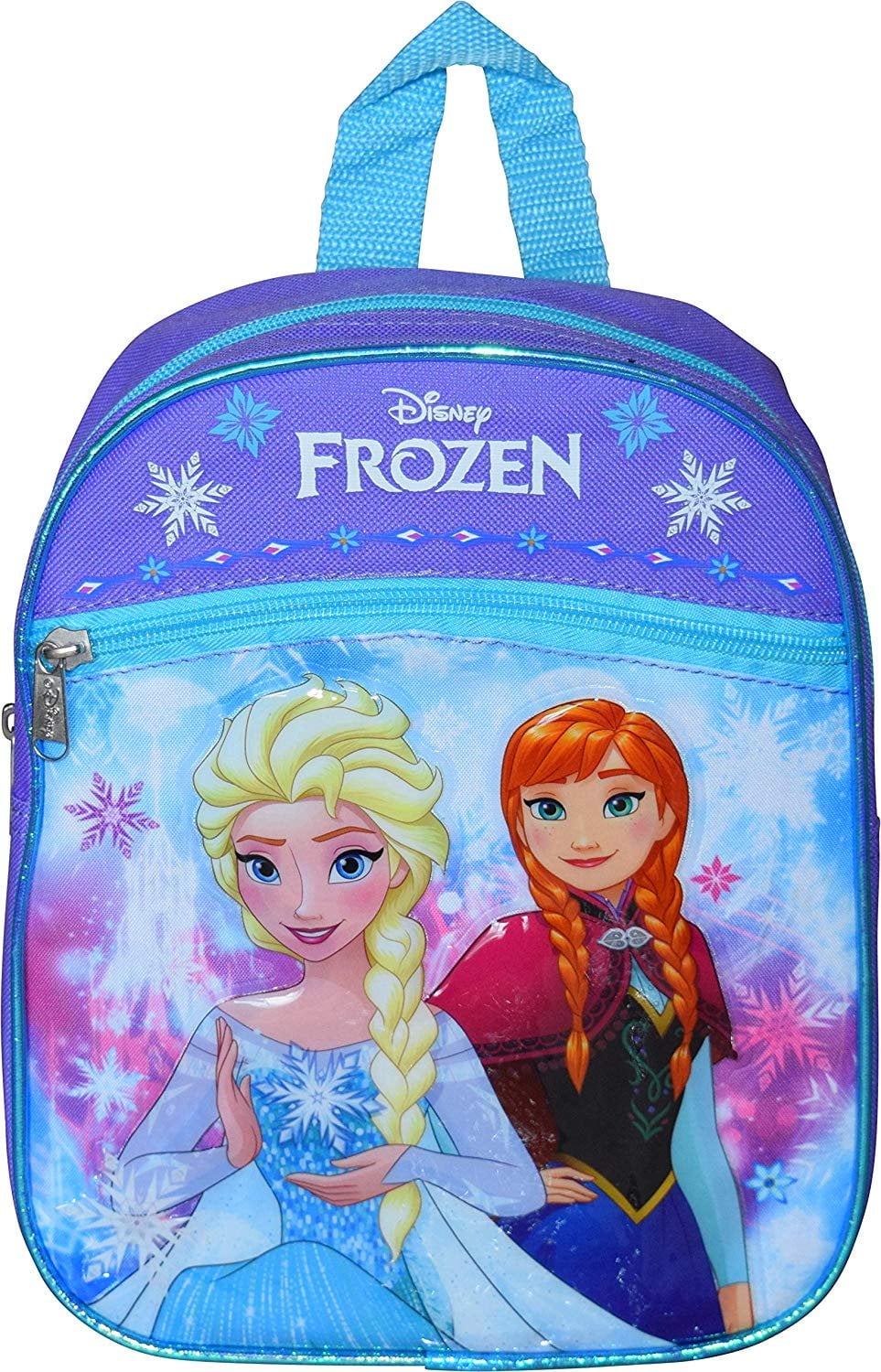 Group Ruz Frozen 10" Mini Backpack with Heat Sealed 3D Artworks of Elsa ...