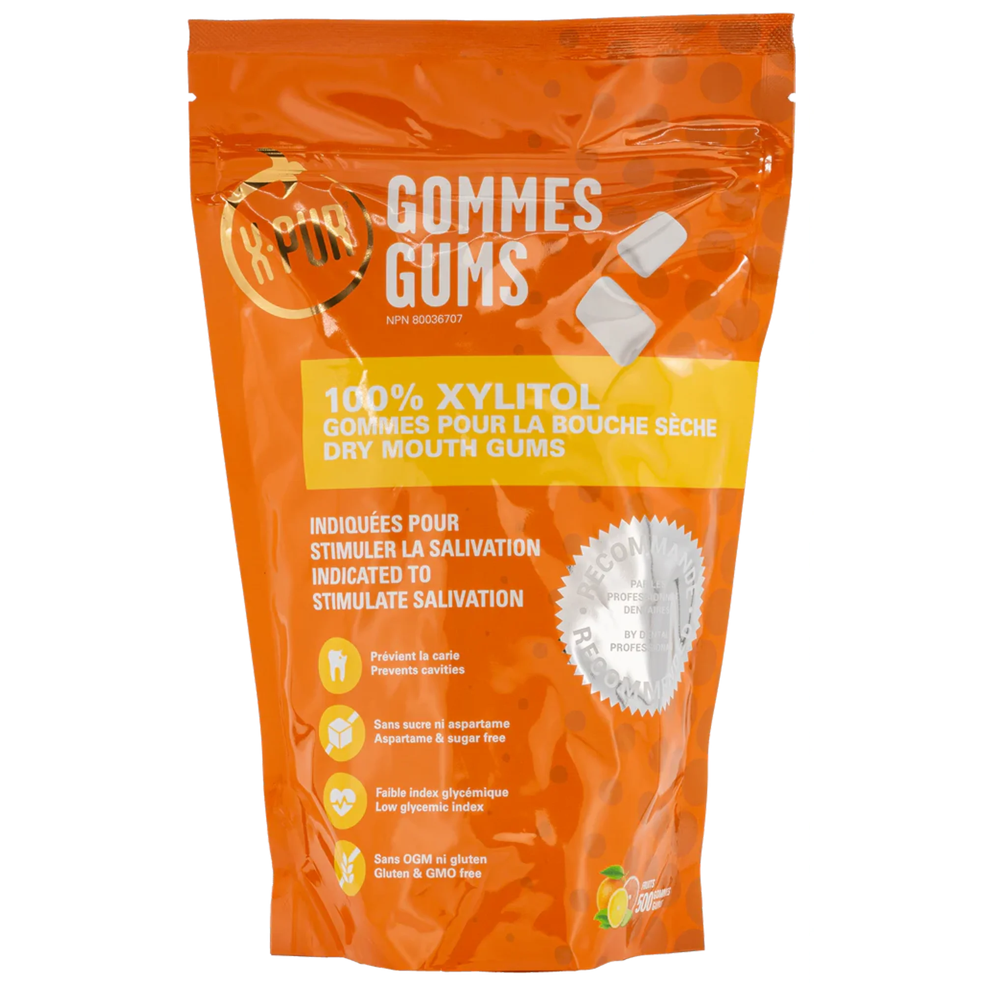 Click here for X-Pur 100 Xylitol Fruit Gums - 500 Pieces prices