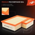 A-Premium Engine Air Filter Compatible with Ford Transit-150, Transit ...