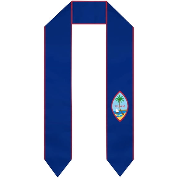 High-Quality Guam Graduation Sash Stole with Satin Polyester - Walmart.com