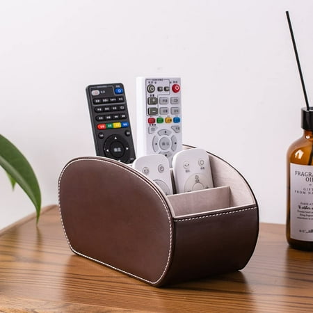 Remote Control Holder - Table Desk Storage Organizer with 5 ...