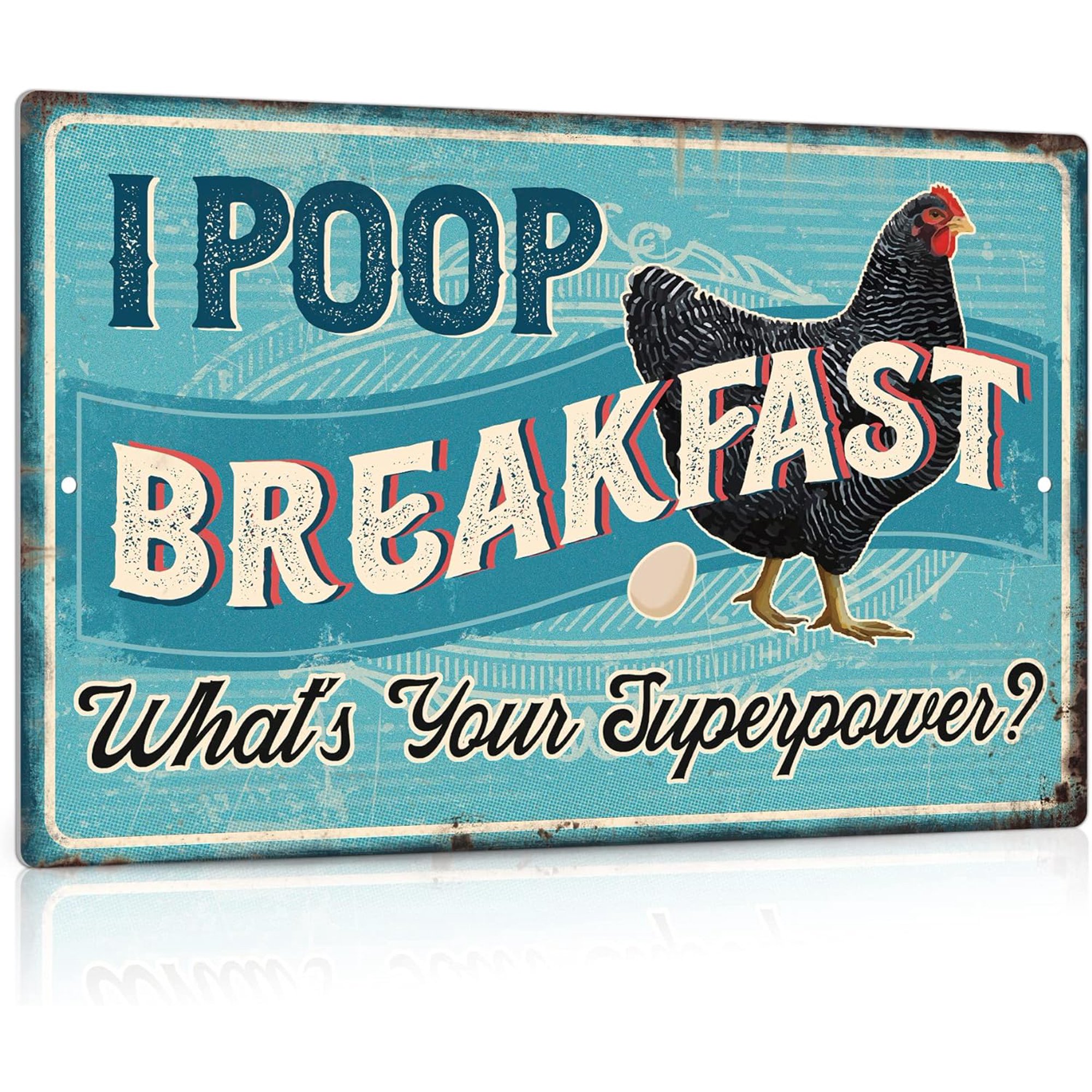 Click here for Yyiuuk Chicken Coop Sign  Funny Chicken Egg Metal... prices