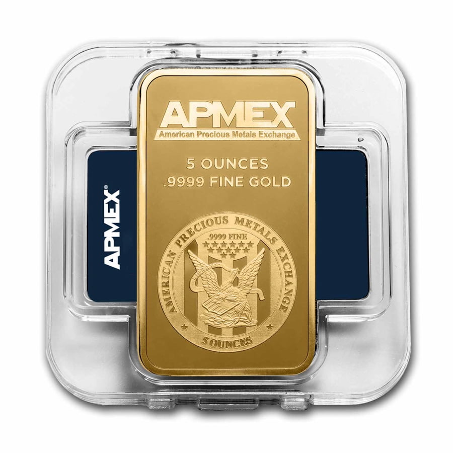 5 oz Gold Bar - APMEX (In TEP) - Walmart.com