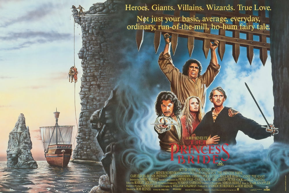 The Princess Bride - Movie Poster / Print (Size: 37" X 26") - Walmart.com