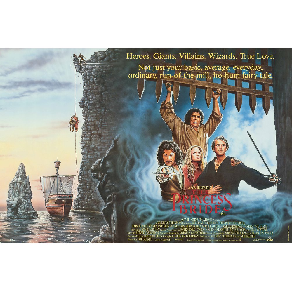 The Princess Bride - Movie Poster / Print (Size: 37" X 26") - Walmart ...