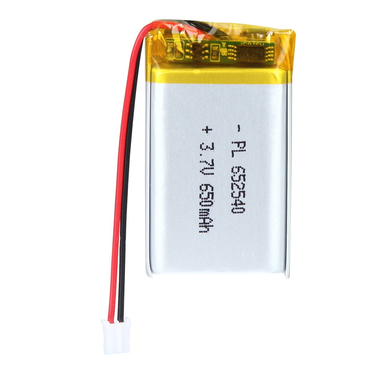 YDL 3.7V 650mAh Battery 652540 Lithium Polymer Ion Rechargeable Li-ion ...