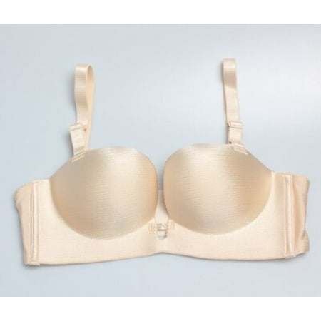 DeRuiLaDy Super Push Up Bra Half Cup Sexy Backless Strapless Underwear ...