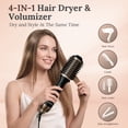 NEXPURE Hair Dryer Brush, 4 in 1 Blow Dryer with Round Brush, Ceramic ...