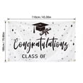 Class of 2026 Graduation Backdrop, Large "Congrats Grad" Banner for ...