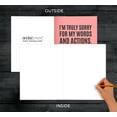 Koyal Wholesale Funny I'm Sorry Jumbo Card I'm Truly Sorry Blank I'm ...
