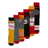 Godzilla Men's Socks, 6-Pack - Walmart.com