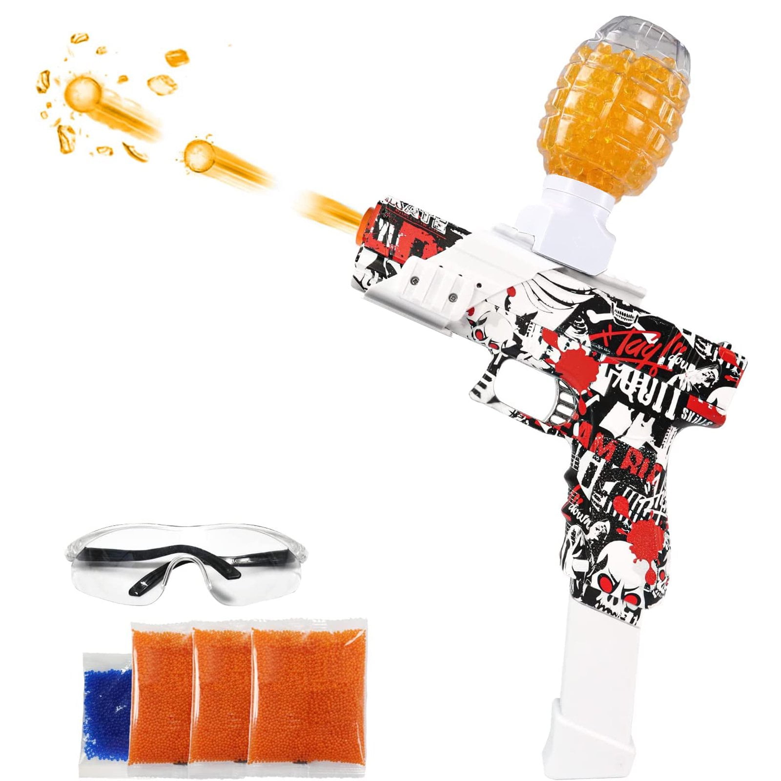 ZHENDUO Gel Ball Blaster,Electric Water Beads Blaster with 30,000 Gel ...