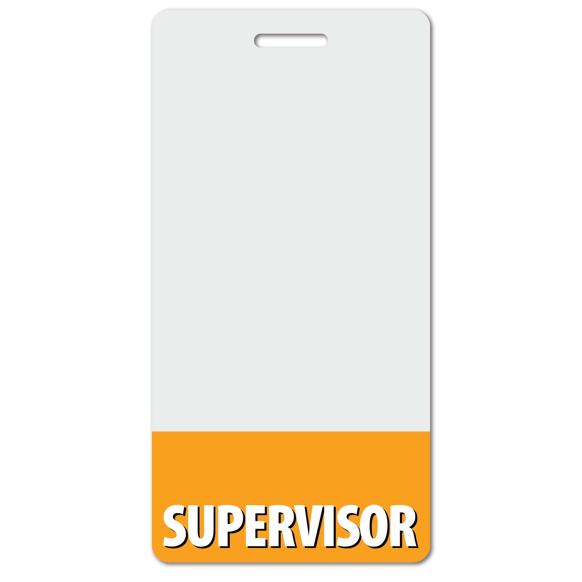 SUPERVISOR Heavy Duty Vertical Orange (100 pack) - Spill & Tear Proof ...