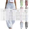 AHTJRT Baggy Wide Leg Pants for Women Flowy High Elastic Waisted ...