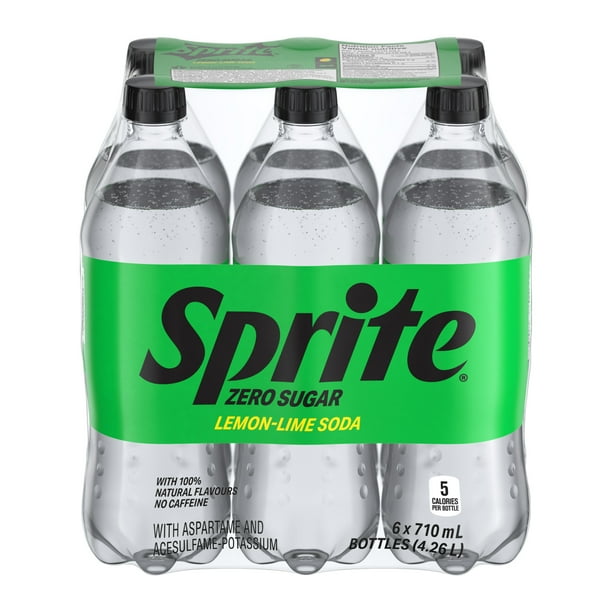 Sprite Zero Sugar 710mL Bottle, 710 mL - Walmart.ca