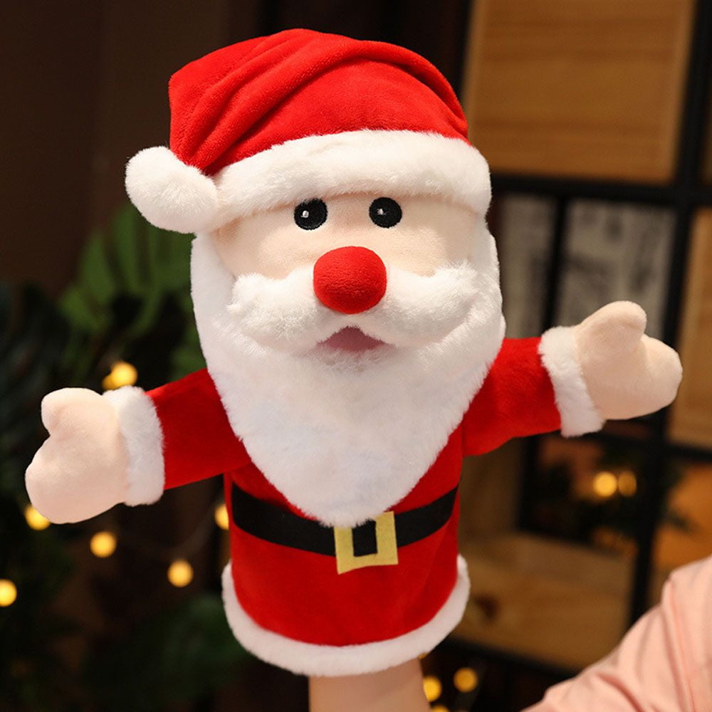 Hand Puppet Kawaii Snowman Character Toys Christmas Gifts Kids Dolls ...
