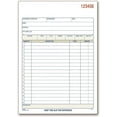 Adams Sales Order Book, 2 - Part, Carbonless, 5-9/16" x 8-7/16", 10 ...