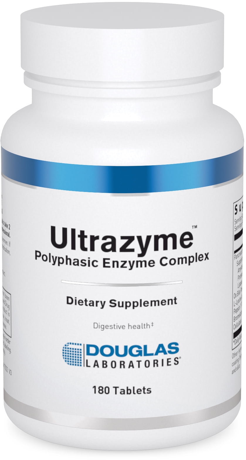 Douglas Labs Ultrazyme Digestive Enzymes Supplement | Active Enzymes ...