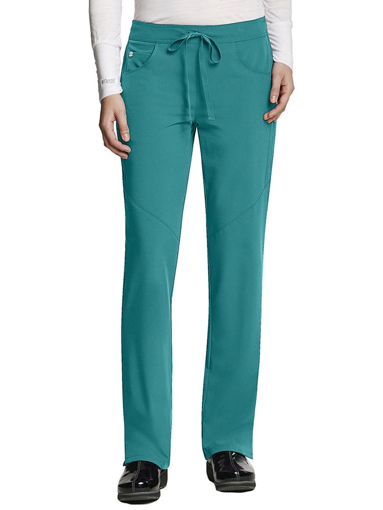 Signature by Grey's Anatomy™ Women's Low Rise Drawstring Scrub Pant ...