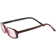 True Vintage Small Frame Rectangle Sunglasses Color Tinted Lens 46mm ...