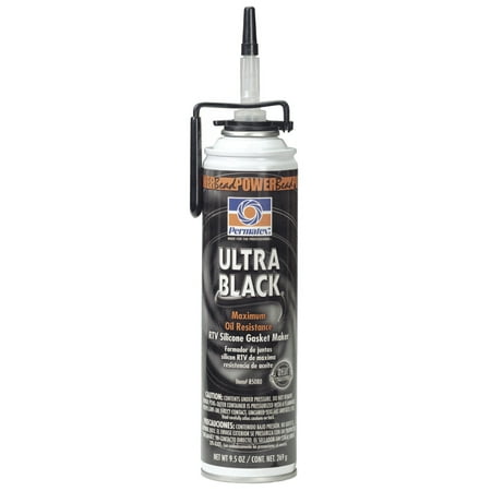 Permatex Ultra Black® Maximum Oil Resistance RTV Silicone Gasket Maker ...