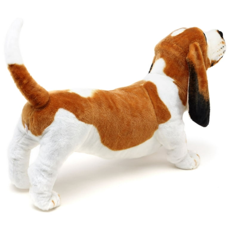Stuffed Basset Hound Dog