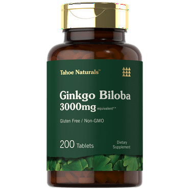 Trunature Ginkgo Biloba Memory Supplement, 340 Softgel Capsules ...