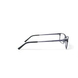 TiFlex Men's T1717 Browline Prescription Eyeglasses with Case, Matte ...