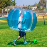 Sportspower Thunder Bubble Soccer Balls, 2pk Durable Inflatable Bouncy ...