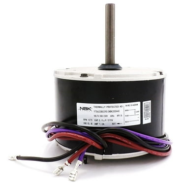 Y7S859D501L - ClimaTek Upgraded Condenser Fan Motor 1/5 HP 810 RPM 208 ...