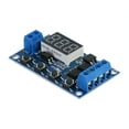 2024 Dc 5v 36v Trigger Cycle Delay Timer Switch Turn On Off Relay Module With Led Display