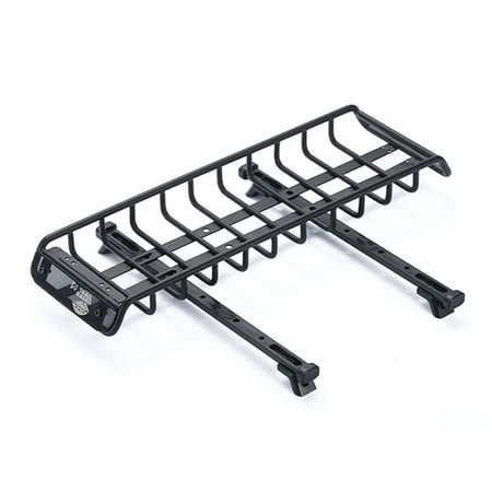 Metal Luggage Carrier Roof Rack with Fixing Rail for 1/10 RC Crawler ...