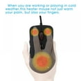 2021 USB Heated Mouse, Ergonomic Design, 6 Buttons, Adjustable DPI ...