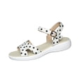 Byworldtasic Women's Polka Dot Comfort Sandals Open Toe Adjustable ...