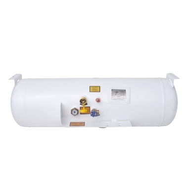 Manchester Tank 6817 - 50 lbs Steel Horizontal Gray ASME LP Gas Tank ...