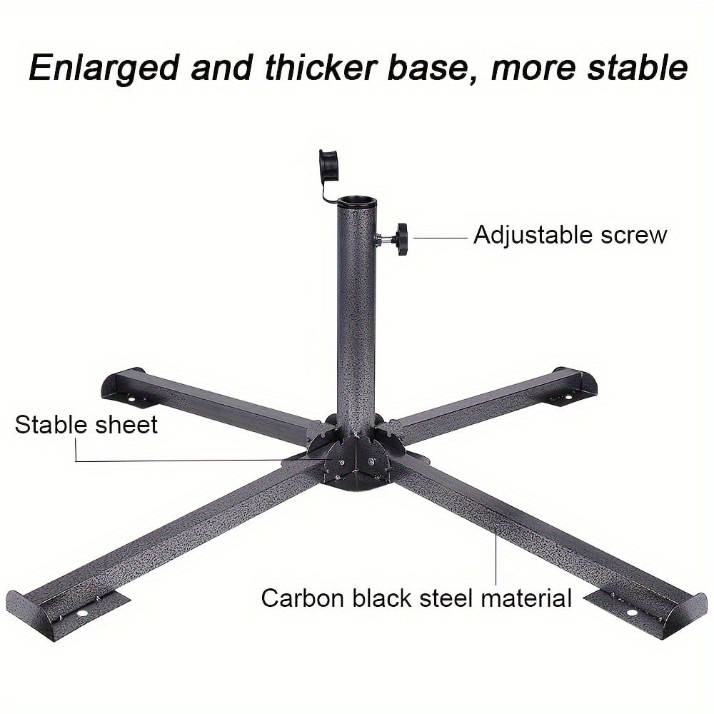 Click here for Nobrand 33.46inch Patio Umbrella Stand  Heavy-Duty... prices