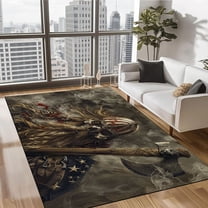 Skull Rug, Home Decorative 3D Skull, Gothic Horror Skull Rug, Halloween ...