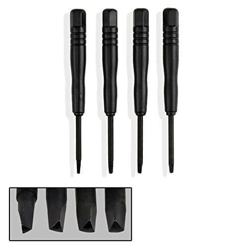 "4-Piece Precision Triangle Tip Screwdriver Set - 1.6 to 2.3mm ...