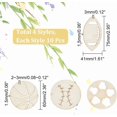 40Pcs 4 Styles Sport Ball Theme Unfinished Wood Big Pendants Laser Cut ...