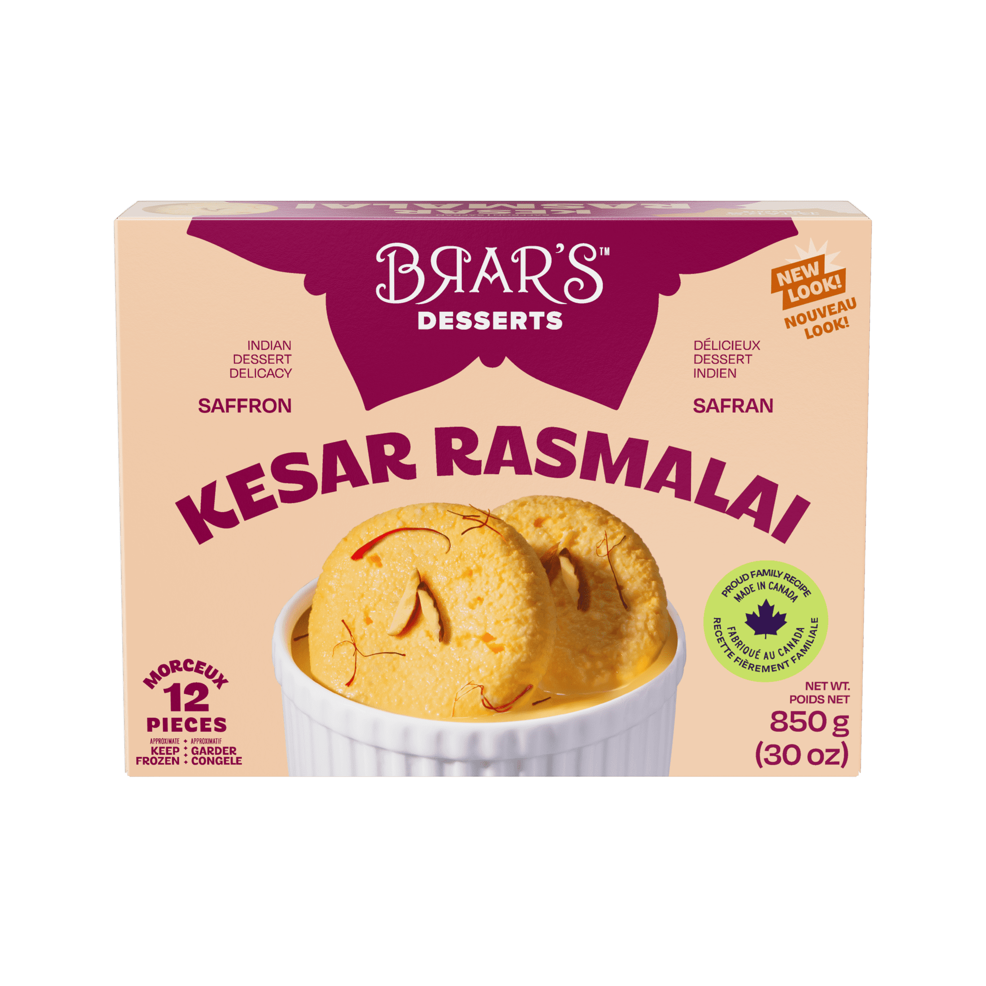 Click here for Brars Kesar Rasmalai prices