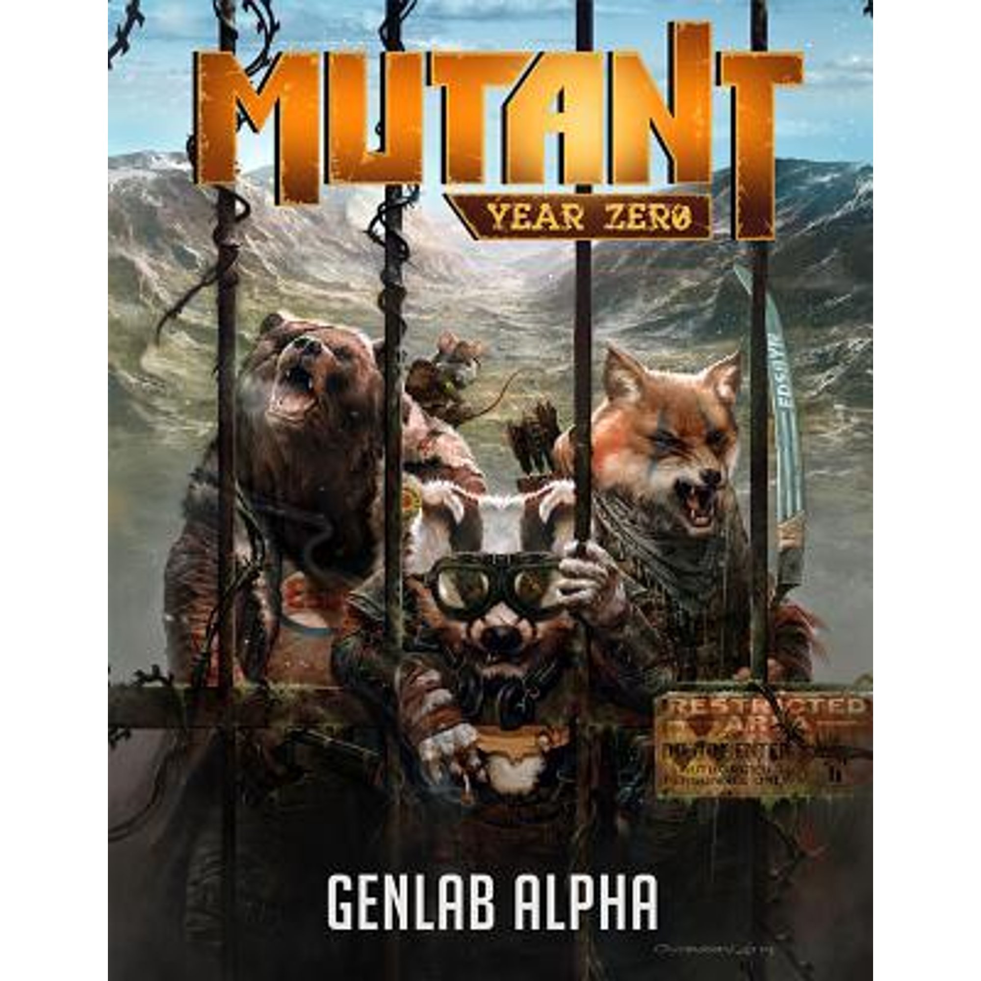 Pre-Owned Mutant Year Zero Genlab Alpha Core (Hardcover) - Walmart.com
