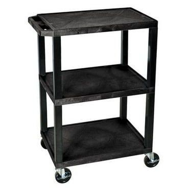 Trinity 3-Tier Utility Cart, Black - Walmart.com