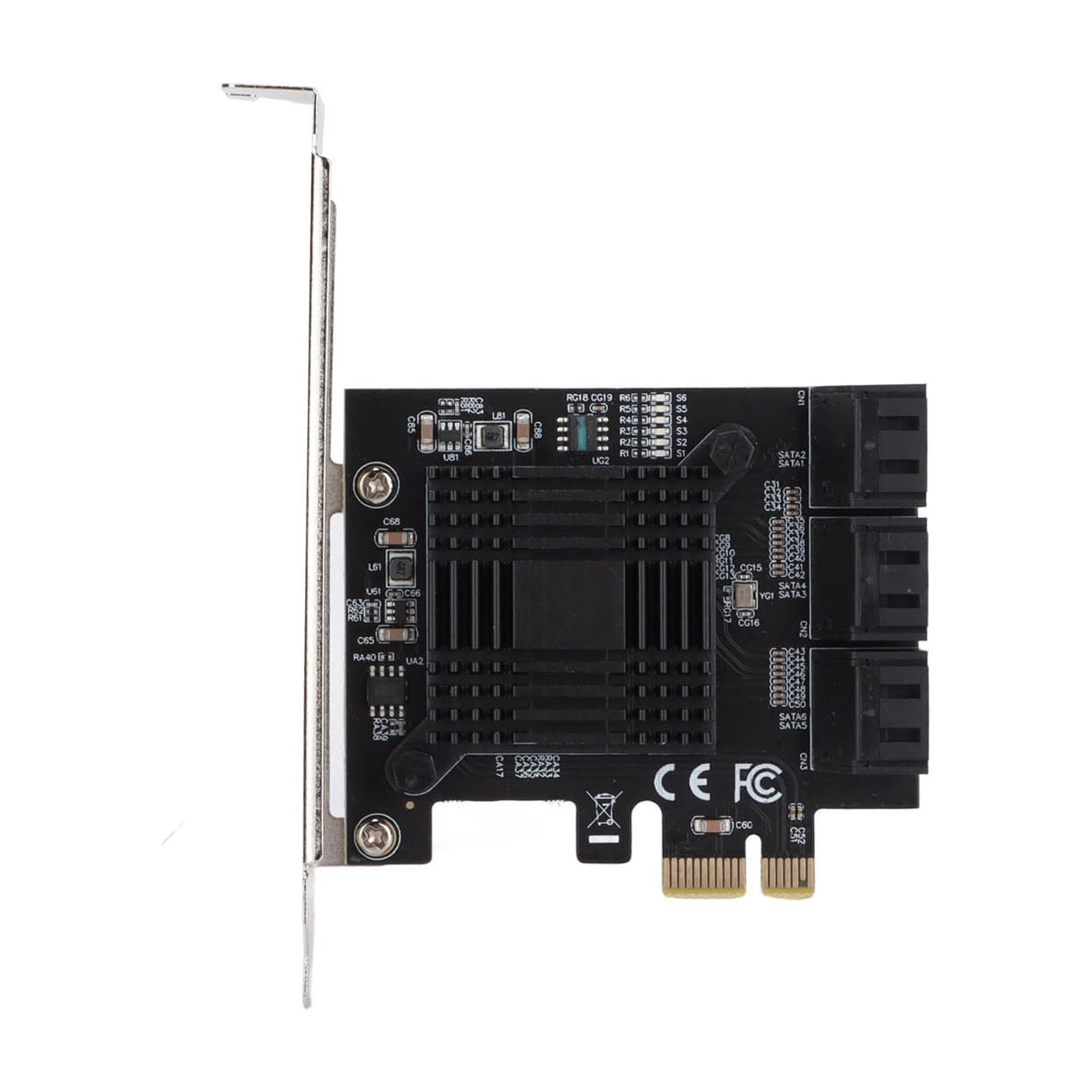 Tarjeta PCI Express, Tarjeta SATA PCI E Tarjeta SATA PCI Eto SATA Rendimiento lleno de energía ...