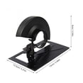 COOPHYA 2Pcs Metal Angle Accessories for Angle Grinder Black Protective ...