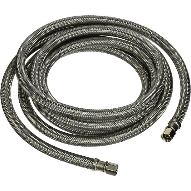 Eastman 48389 Braided Stainless Steel Ice Maker Connector - Walmart.com