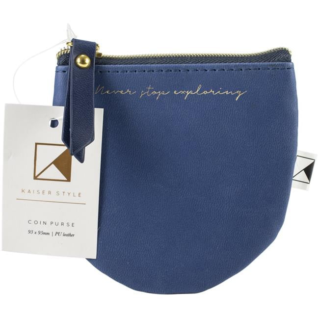 Kaisercraft KS1190 Kaiser Style PU Leather Coin Purse, Wanderlust ...