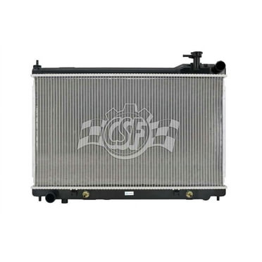 CSF 3633 1 Row Plastic Tank Aluminum Core Radiator - Walmart.com