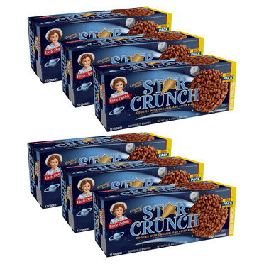 Little Debbie Star Crunch Kids Treats, Cosmic Cookies Snack Packs, 12 ...